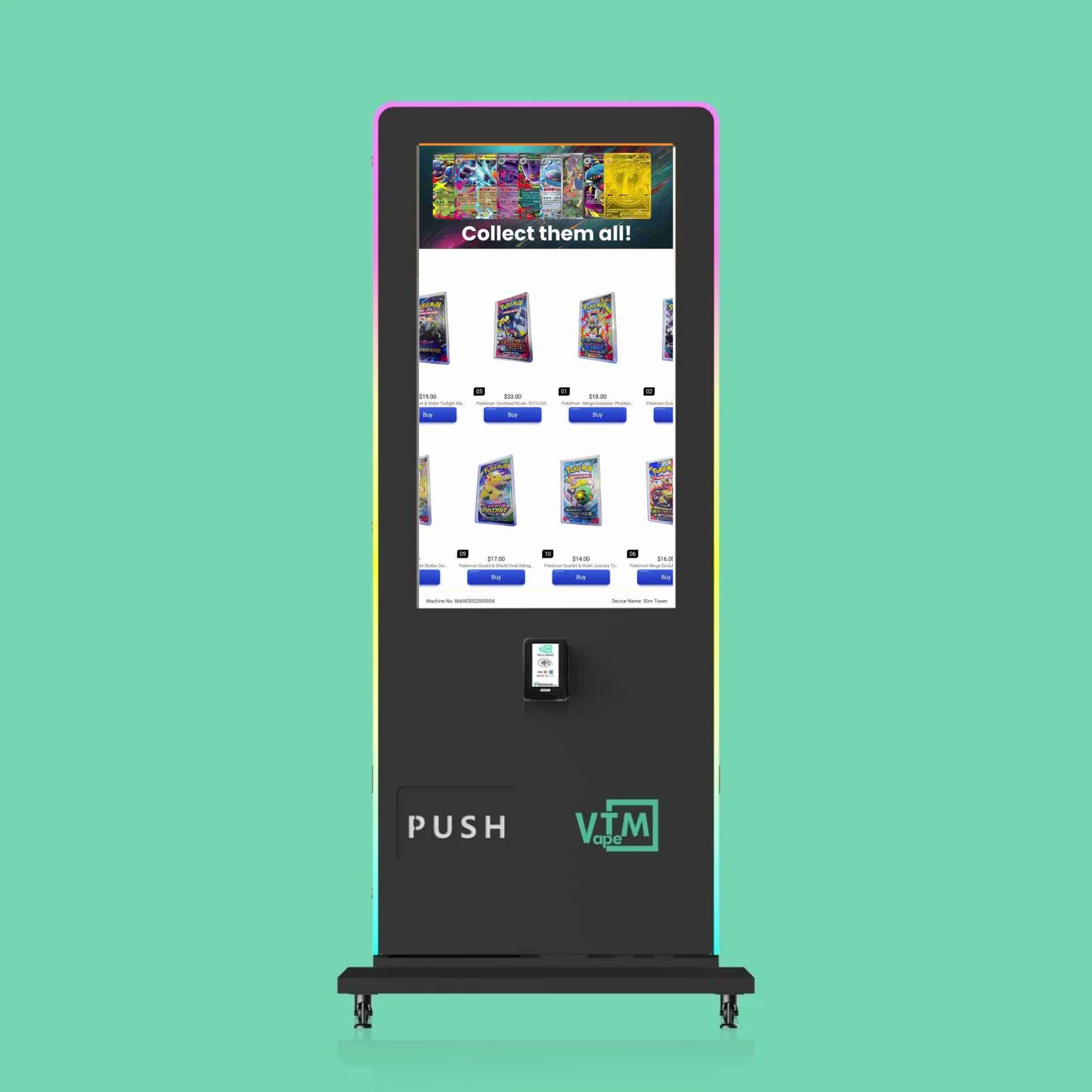 Pokémon and TCG Card Vending Machines for Sale