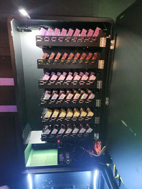 The 18-Aisle Touchscreen VTM Vape Tower Vending Machine