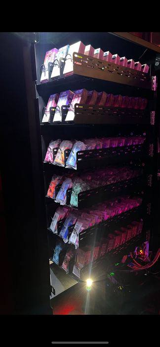 The 18-Aisle Touchscreen VTM Vape Tower Vending Machine