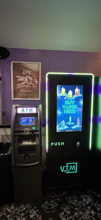 The 18-Aisle Touchscreen VTM Vape Tower Vending Machine